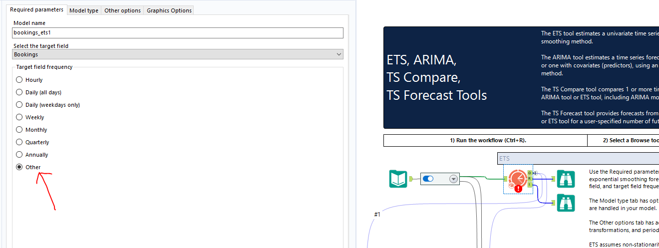 Alteryx ETS time series tool with custom frequency... - Alteryx Community