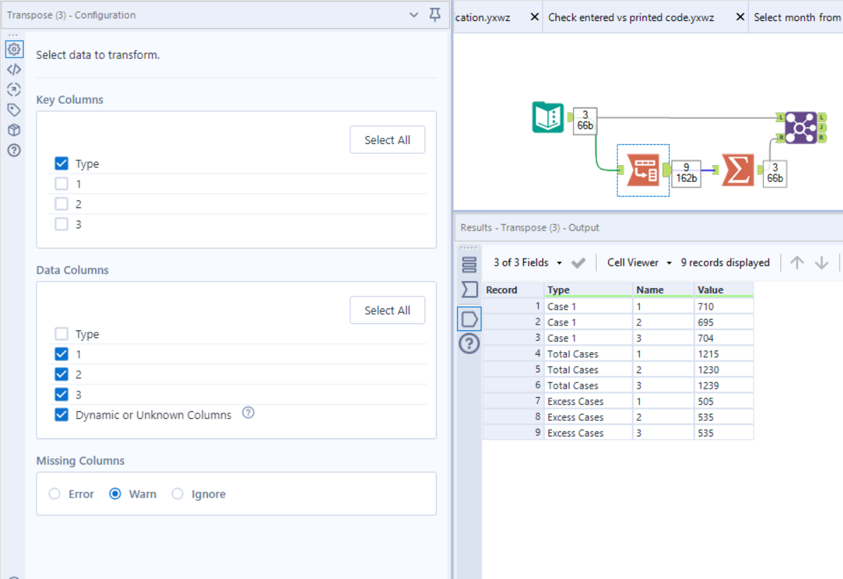 Solved: Standard deviation on a row of data ? - Alteryx Community