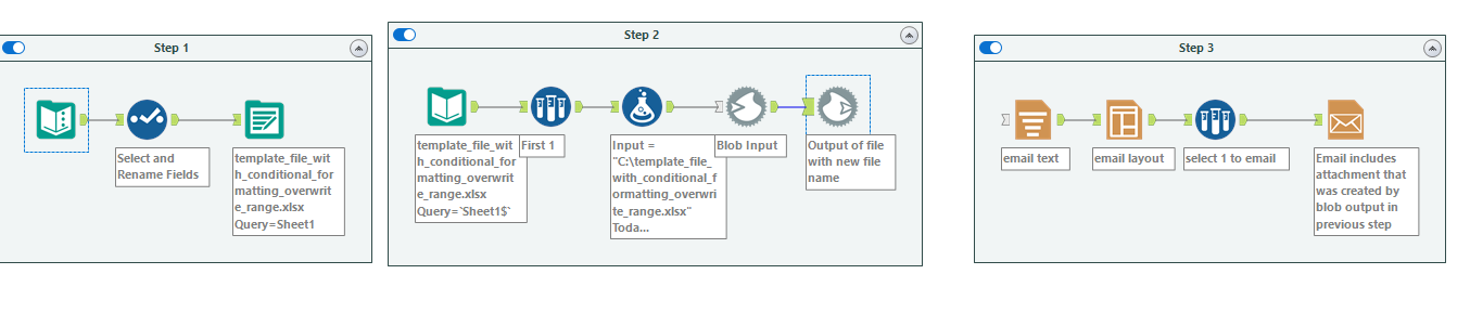 Combine File Output / Rename with Blob Tools / Em... - Alteryx Community