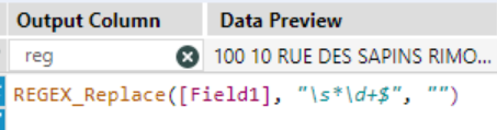 Solved: Specific REGEX remove the letter(s)/number(s) at t... - Alteryx Community