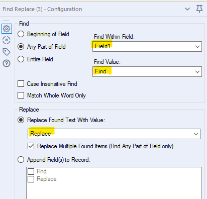 Solved: Find and Replace - Alteryx Community