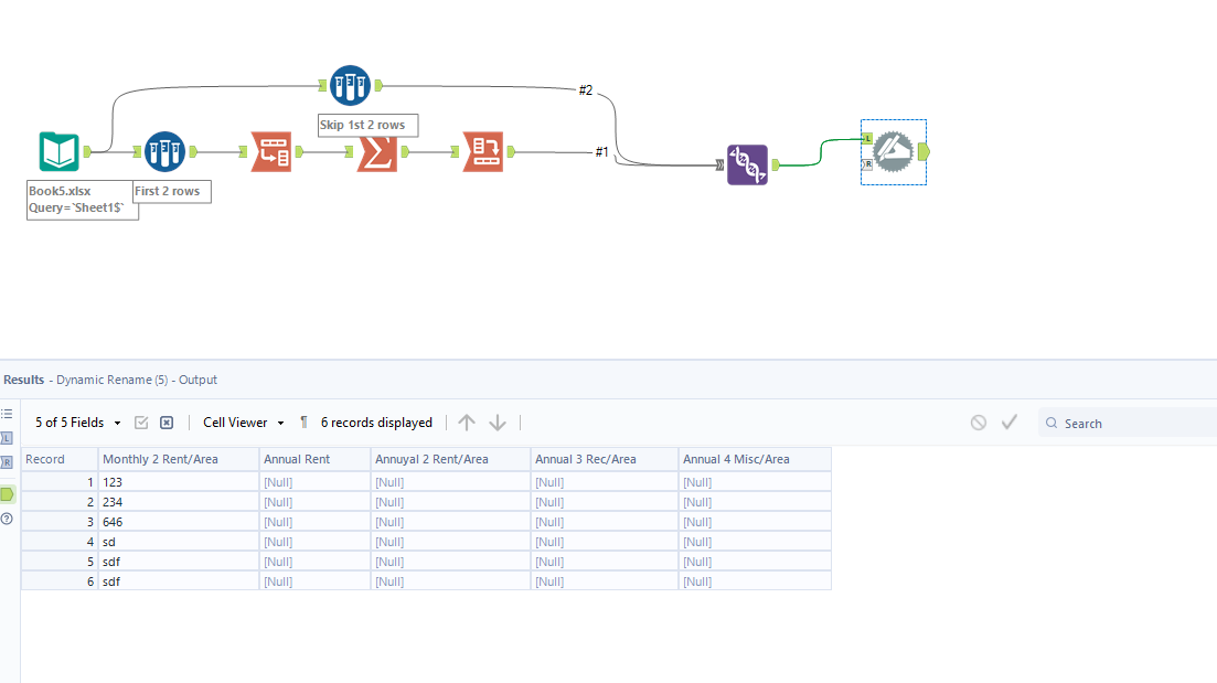 Combine Header Rows Alteryx Community 