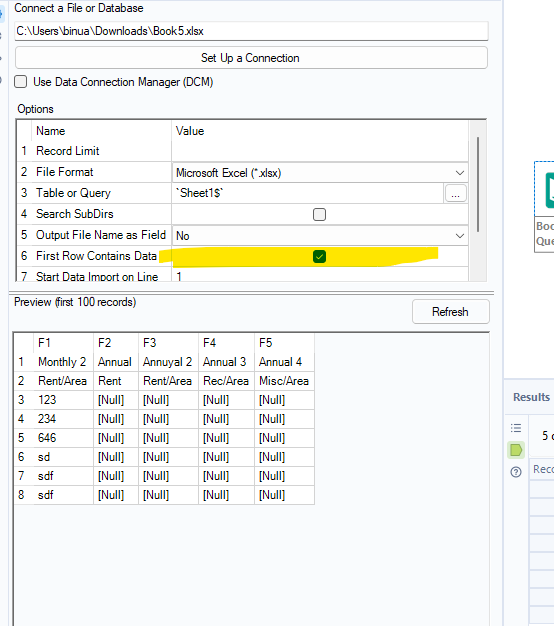 Combine Header rows - Alteryx Community