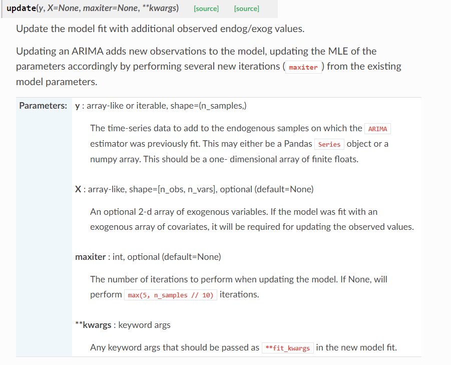 ARIMA model - Alteryx Community