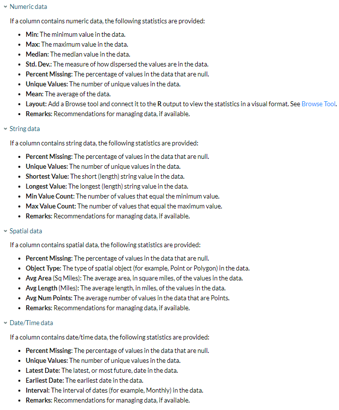Tool Mastery Field Summary Alteryx Community 
