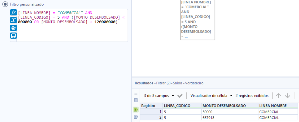 ¿Cómo cumplir 3 condiciones? - Alteryx Community