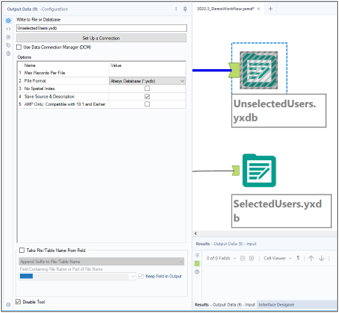 Option to disable an individual Output tool - Alteryx Community
