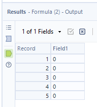 Solved: Formula to make entire column 0 - Alteryx Community