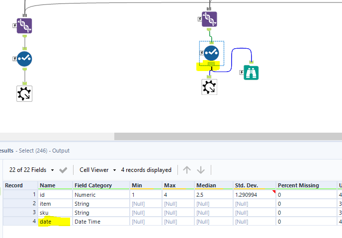 The Field Summary Tool changes column names and or... - Alteryx Community