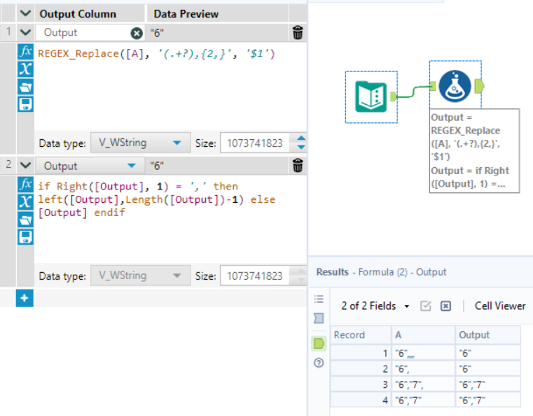 Removing Extra Comma From Delimited File Alteryx Community 