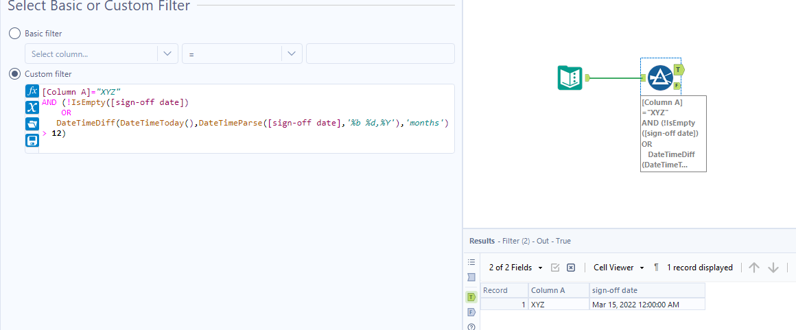 Solved: DateTimeDiff not giving desired result - Alteryx Community