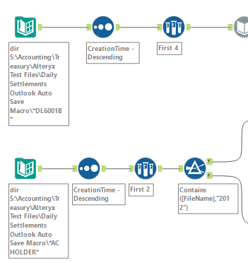 Directory Tool Usage for Multiple Inputs - Alteryx Community