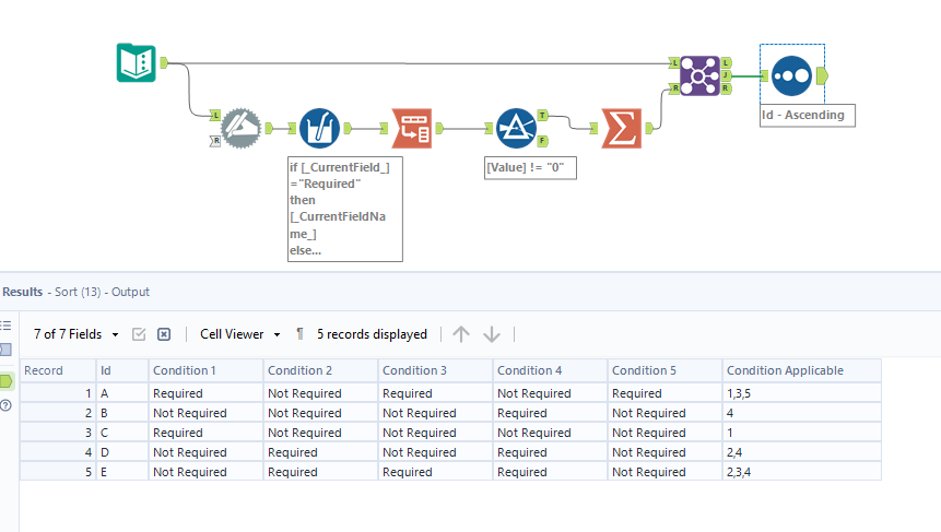 Solved New Column Populated As Per Multiple Column Values Alteryx Community 