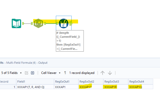 Solved: Regex or method to complete data in a field - Alteryx Community
