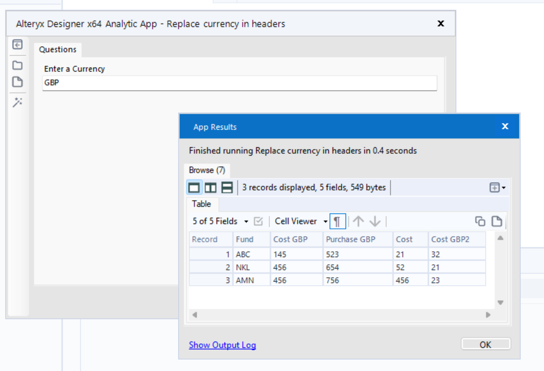 Dynamically Rename The Header By User Input Alteryx Community