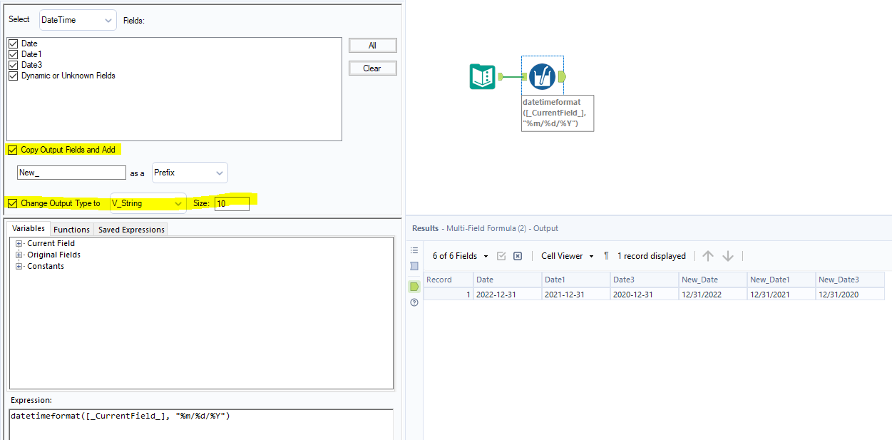 Solved: How to change the date formate - Alteryx Community