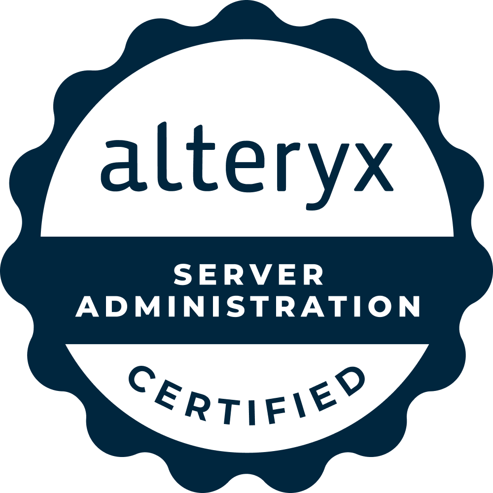 Alteryx Server Administration Certification Is Her... - Alteryx Community