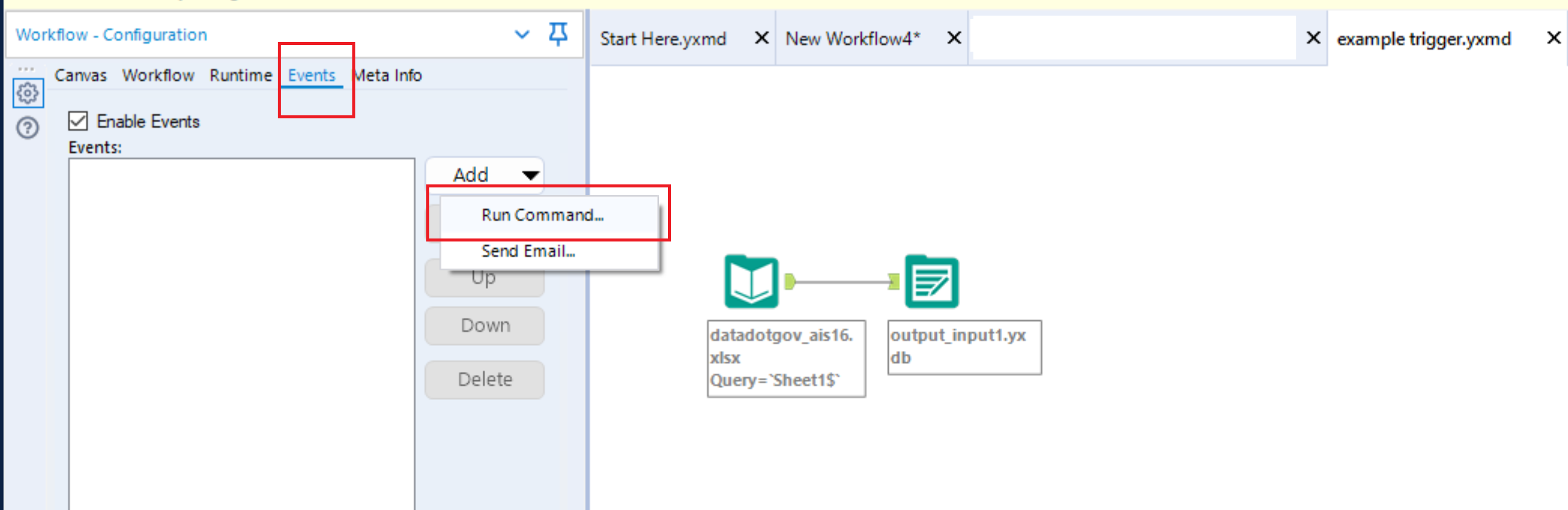 Solutions to trigger other workflows - Alteryx Community
