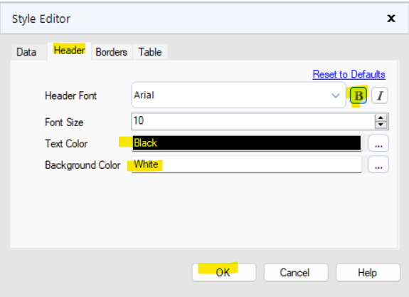 Solved: How to bold header when exporting csv - Alteryx Community