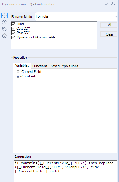 Solved: How to update the column header in table tool - Alteryx Community
