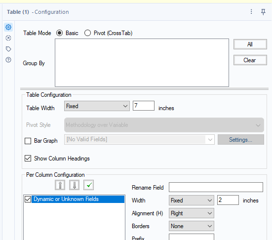 Solved Table To Email Shorten Width Of Column And Align Alteryx