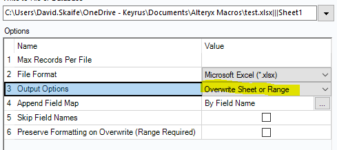 Solved: Importing and Replacing Specific Sheet in an Excel... - Alteryx Community
