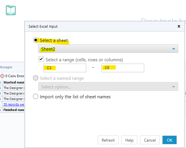 Input Tool not Showing Data - Alteryx Community