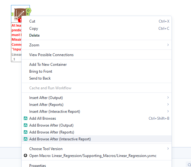 Confidence intervals with linear regression? - Alteryx Community