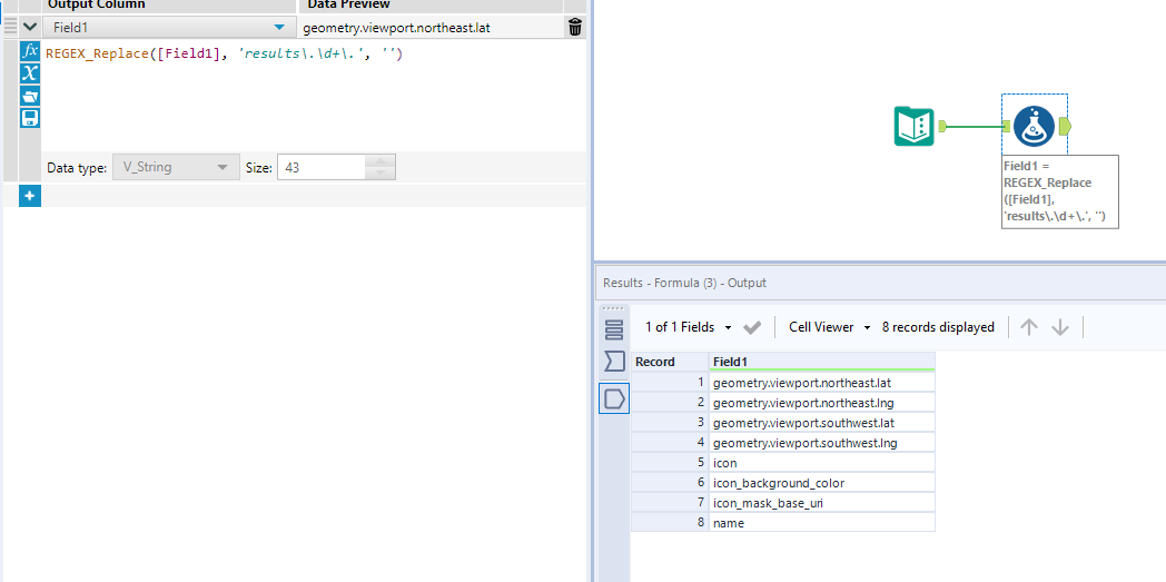Solved: Replace and expression - Alteryx Community