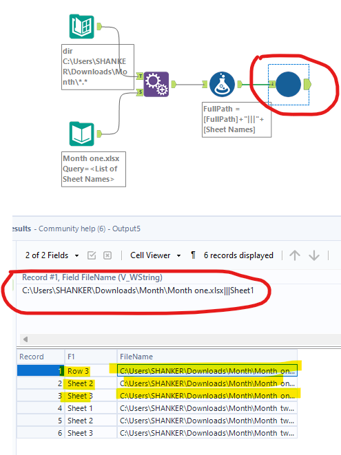 How to import multiple file with different sheets - Alteryx Community