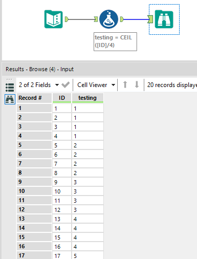 Solved: Creating a new column based on RecordID - Alteryx Community