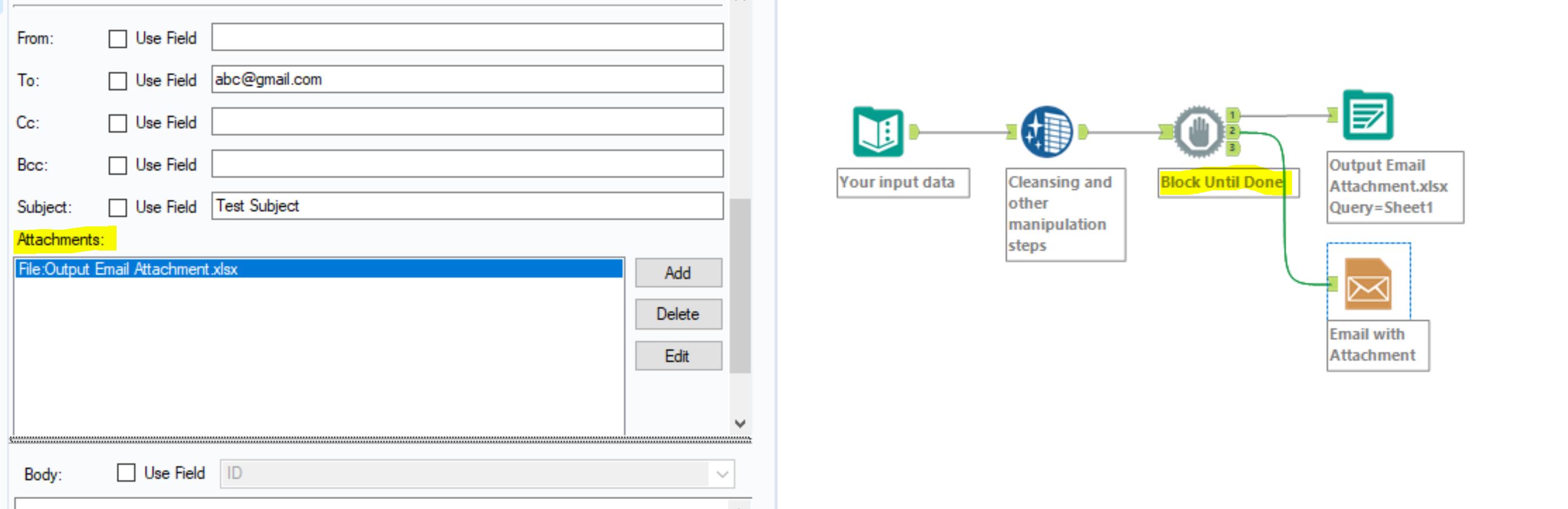 Solved: Using the email tool in designer - Alteryx Community