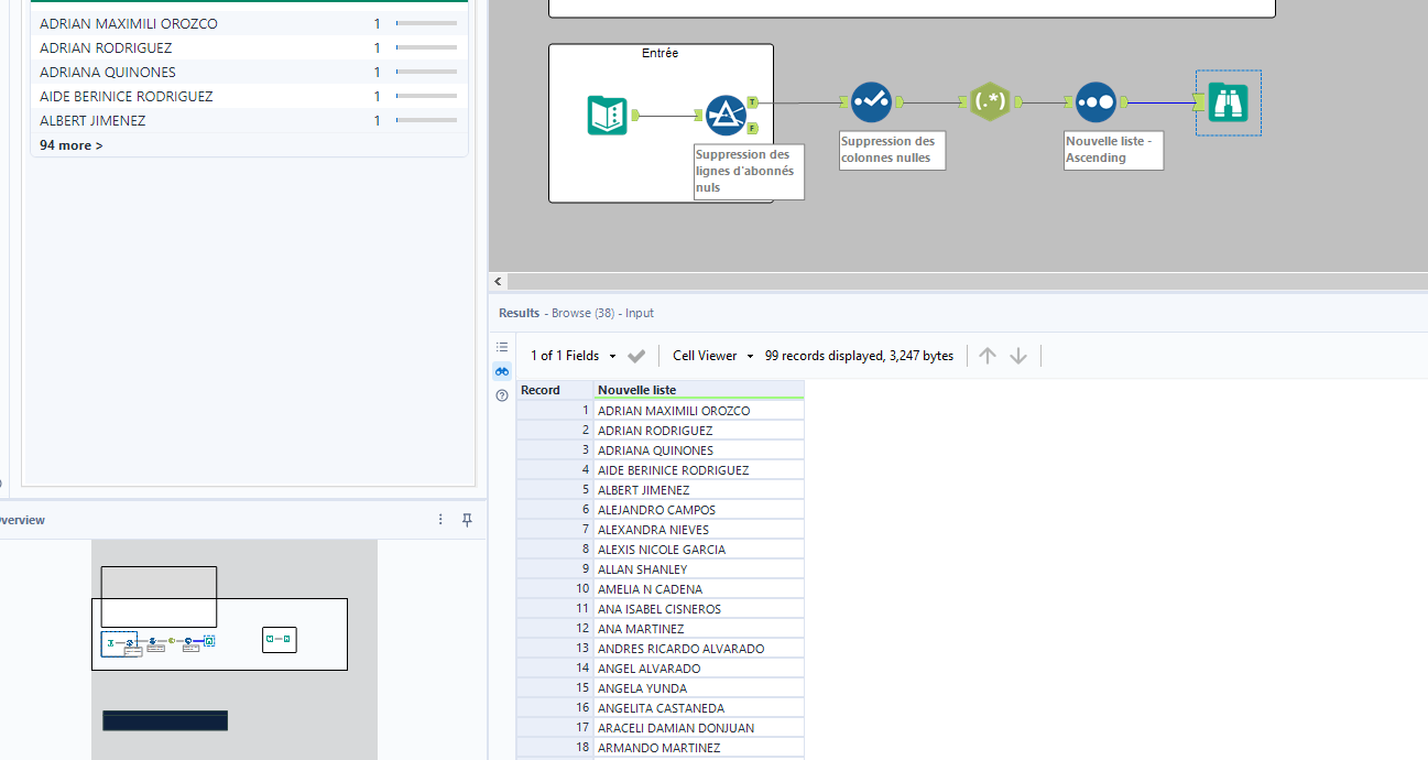 Défi hebdomadaire #148 : Reformater une liste de n... - Alteryx Community