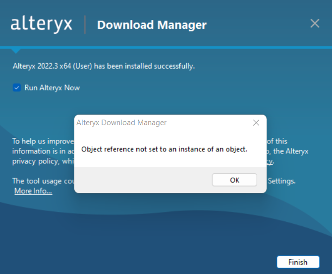 Alteryx Desktop Designer Trial Installer not worki... - Alteryx Community