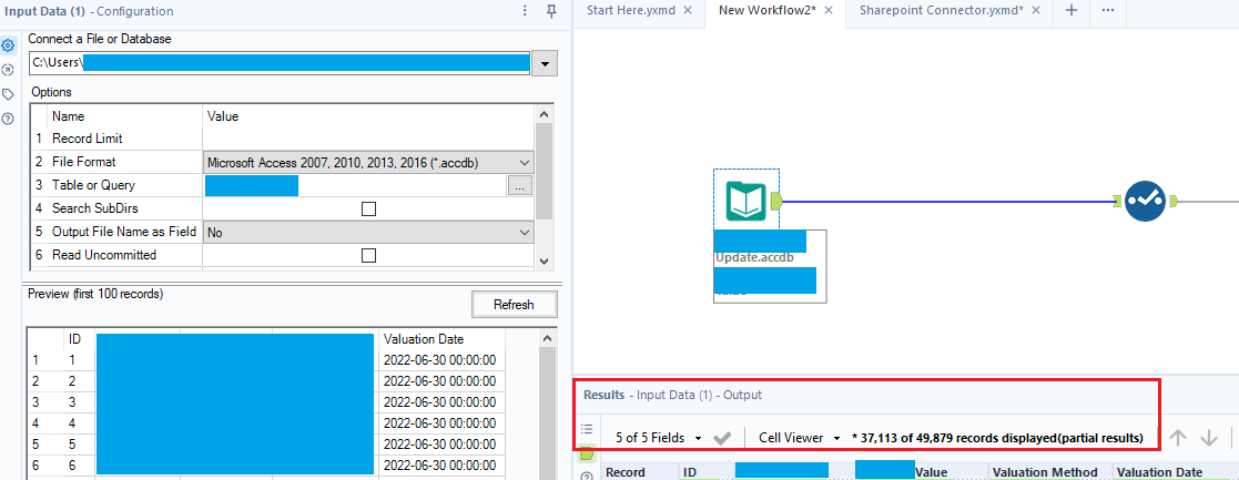 accdb (MS Access) connection through SharePoint co... - Alteryx Community