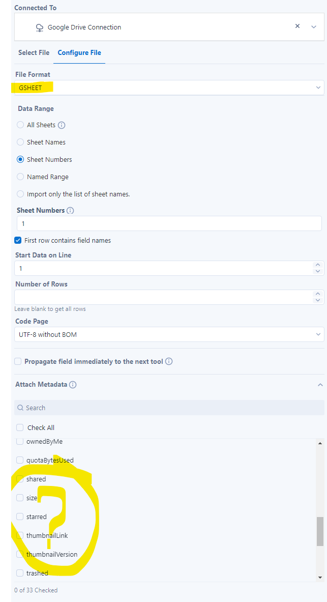 Google Connector Sheet names - Alteryx Community