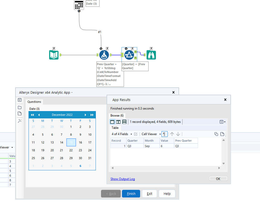 Solved: Data manipulation using calendar interface - Alteryx Community