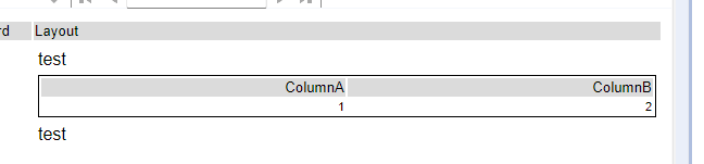 Solved Inserting A Table Between Report Text Alteryx Community