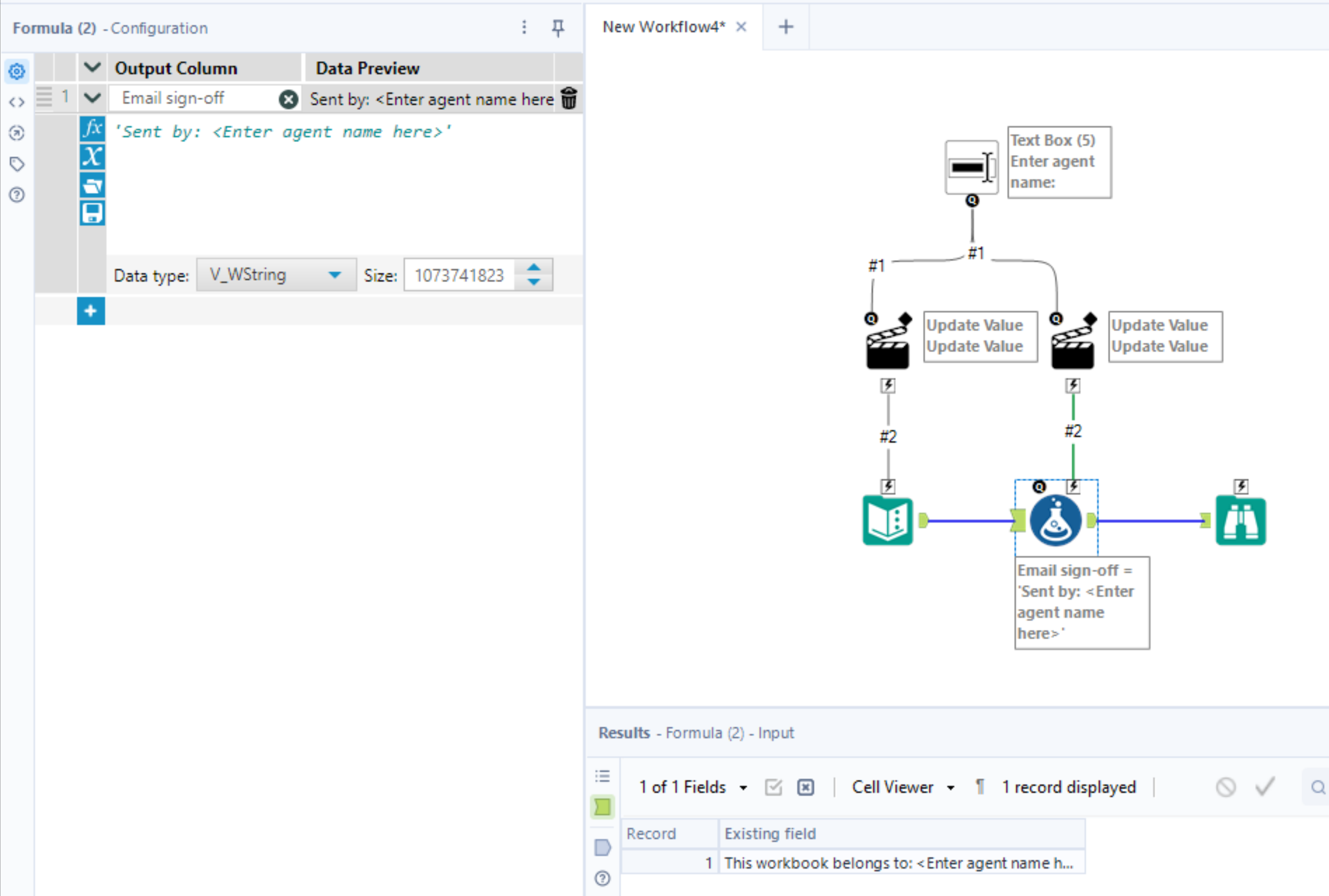 Change a user variable in an analytic app by using... - Alteryx Community
