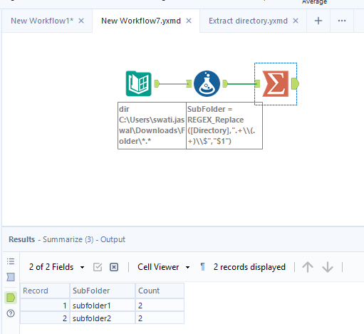 Solved: Subfolder Details - Alteryx Community