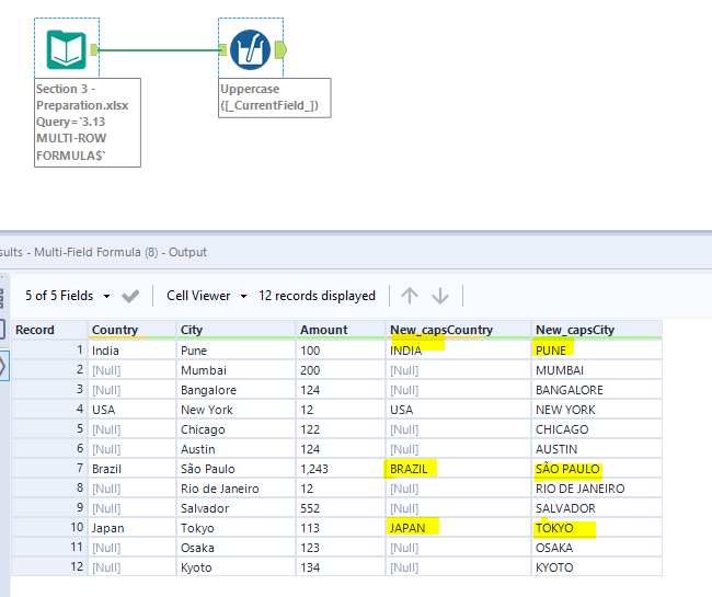 Solved Multi Field Formula Error Alteryx Community 