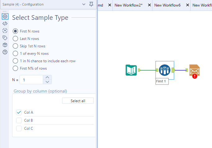 Solved: Email sent per Group of Rows - Alteryx Community
