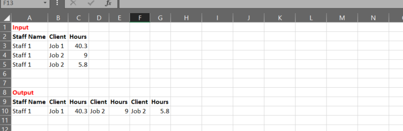 Solved: Transpose - Alteryx Community