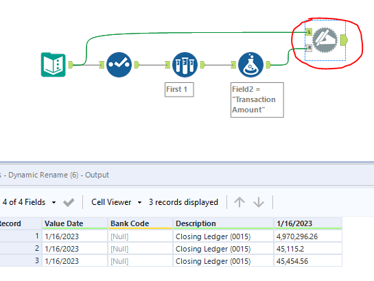 Solved Rename Column Header To Date From Another Column Alteryx 8338