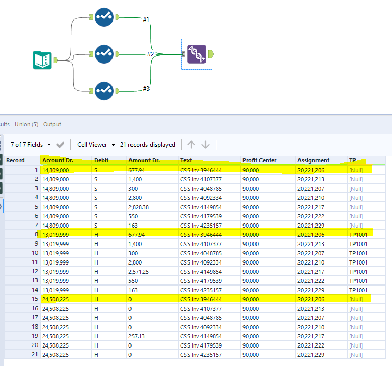 Solved: reshuffle the column - Alteryx Community