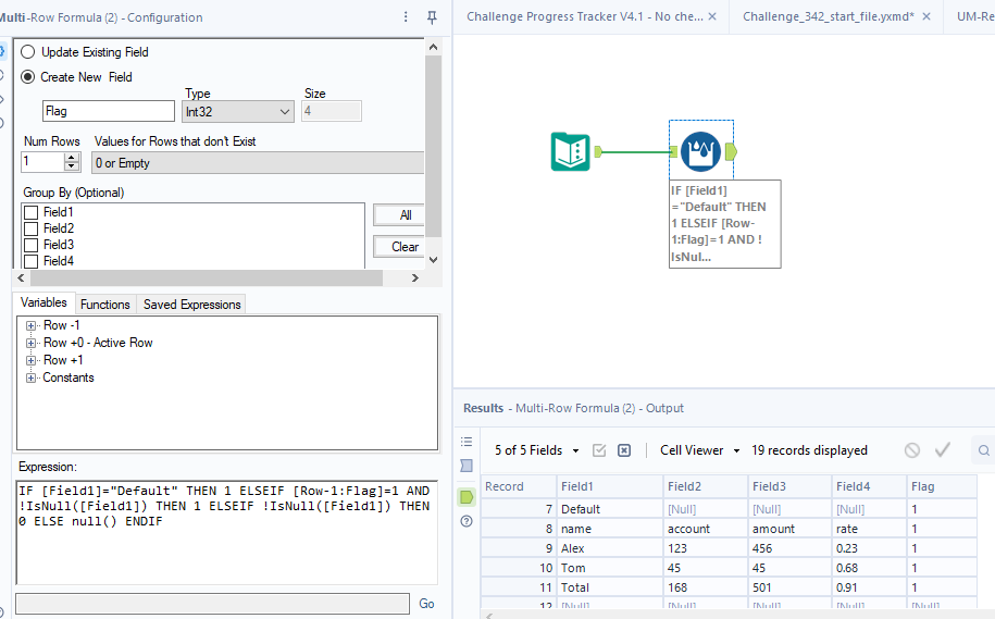 Create Flag To Extract The Table From Multiple Tab Alteryx Community