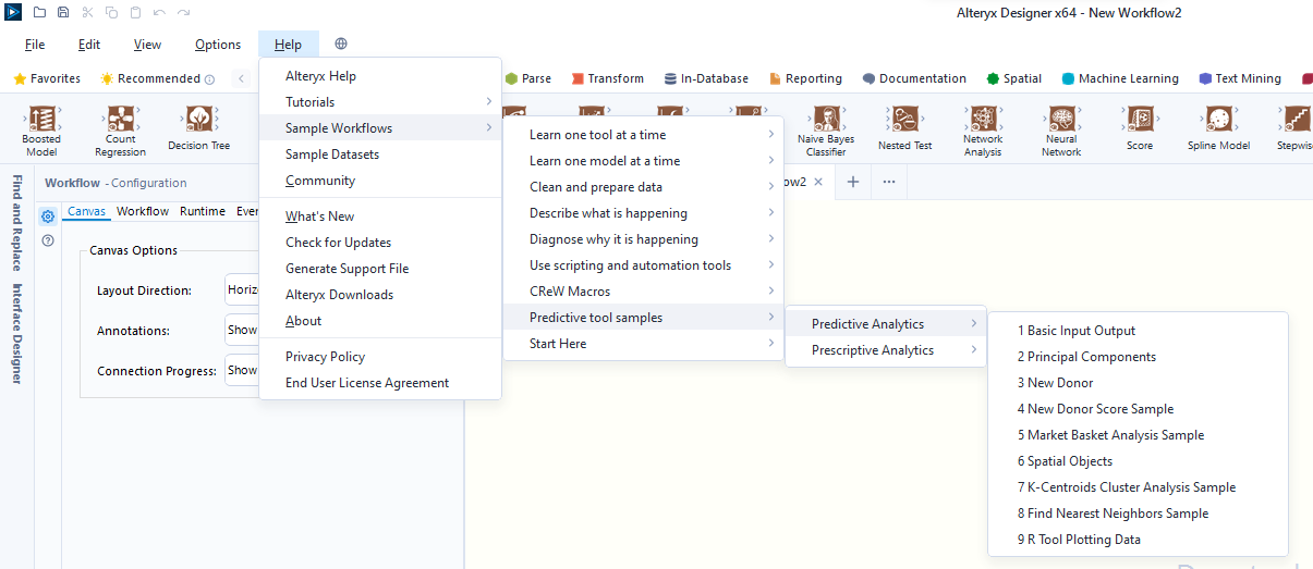 Solved: Can we have examples on Predictive tools - Alteryx Community
