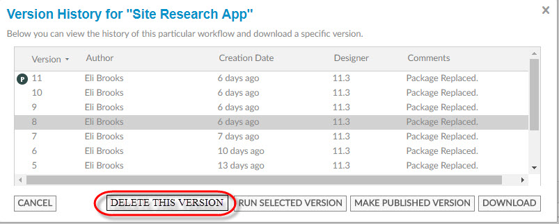 Gallery App Version Options - Alteryx Community
