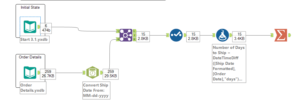 Trying to complete Practice Exercise 3 from the le... - Alteryx Community