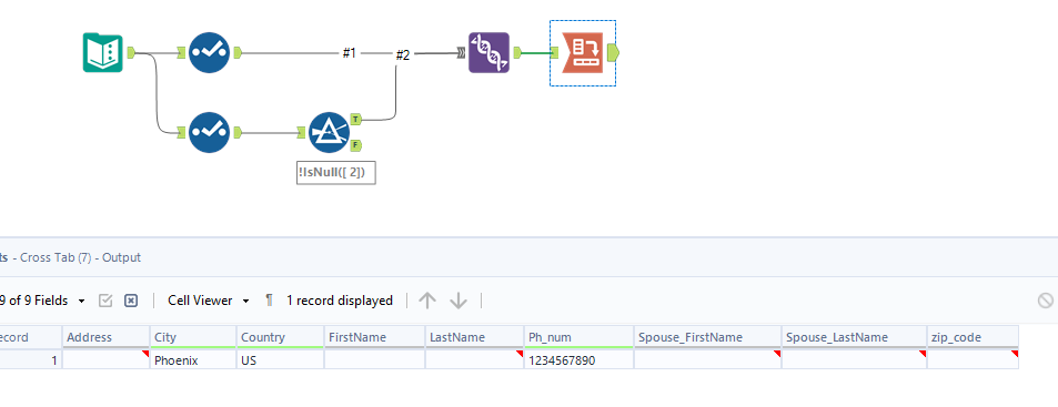 Solved: Arranging vertical data to a horizontal table - Alteryx Community